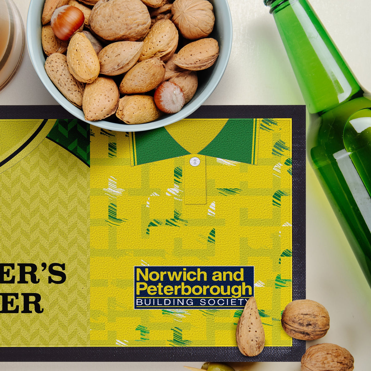 Norwich- Retro Football Shirts - Bar Runner