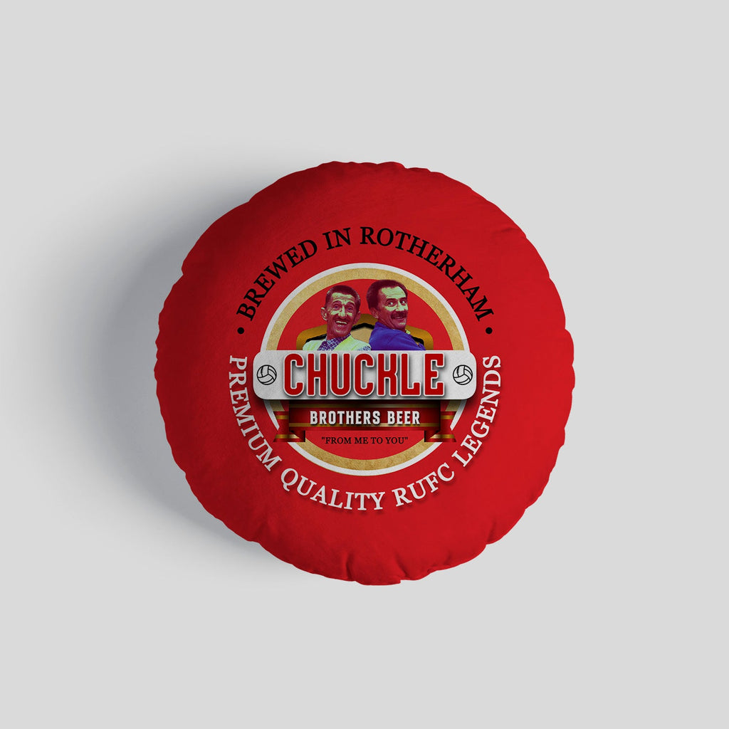 Rotherham Chuckle - Football Legends - Circle Cushion 14inch