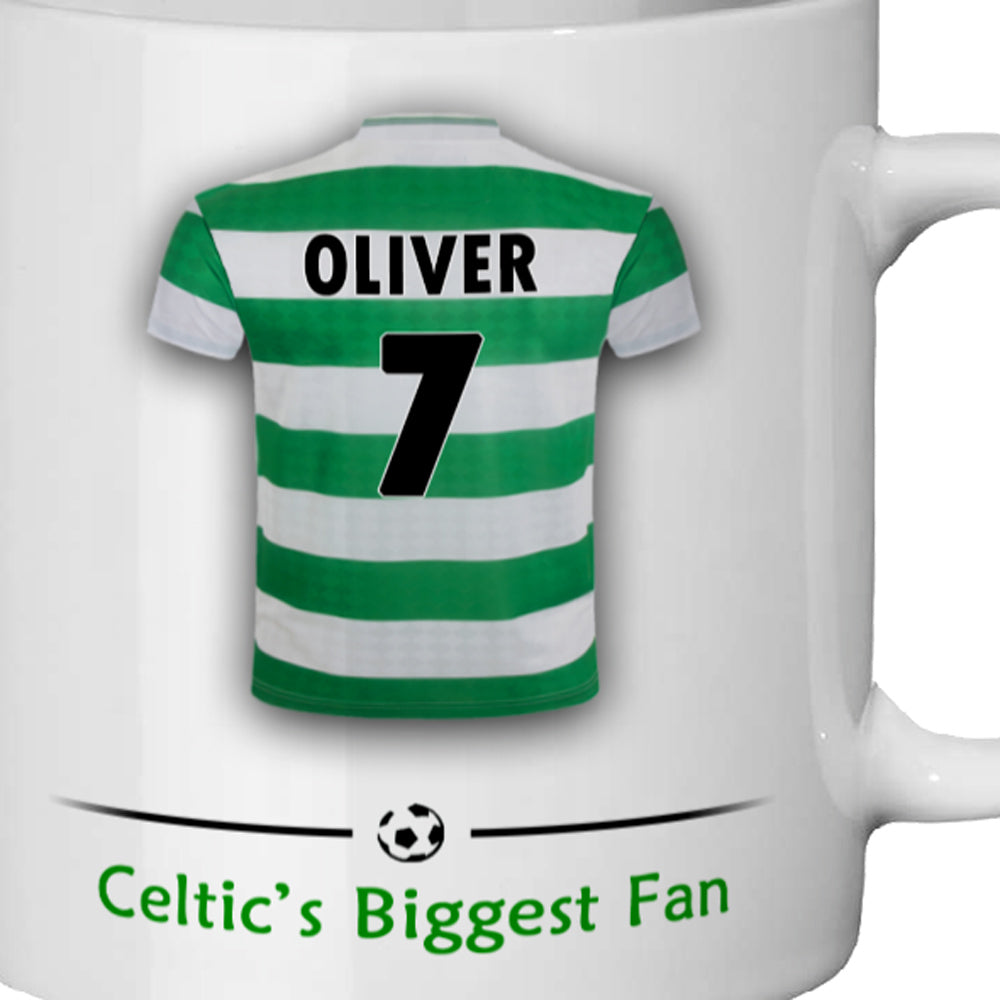 Celtic Mug Personalised Custom Made Football Supporters Cup