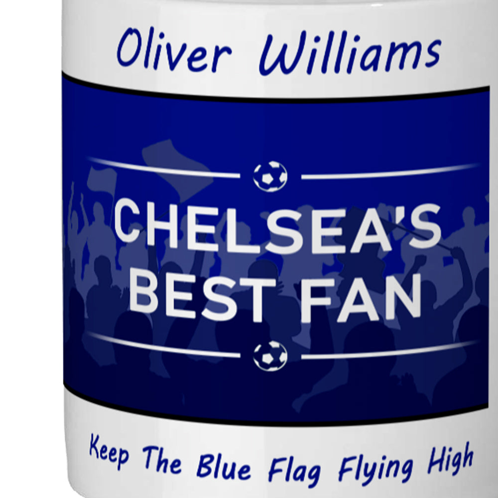 Chelsea Personalised Mug - Best Fan Cup With Name