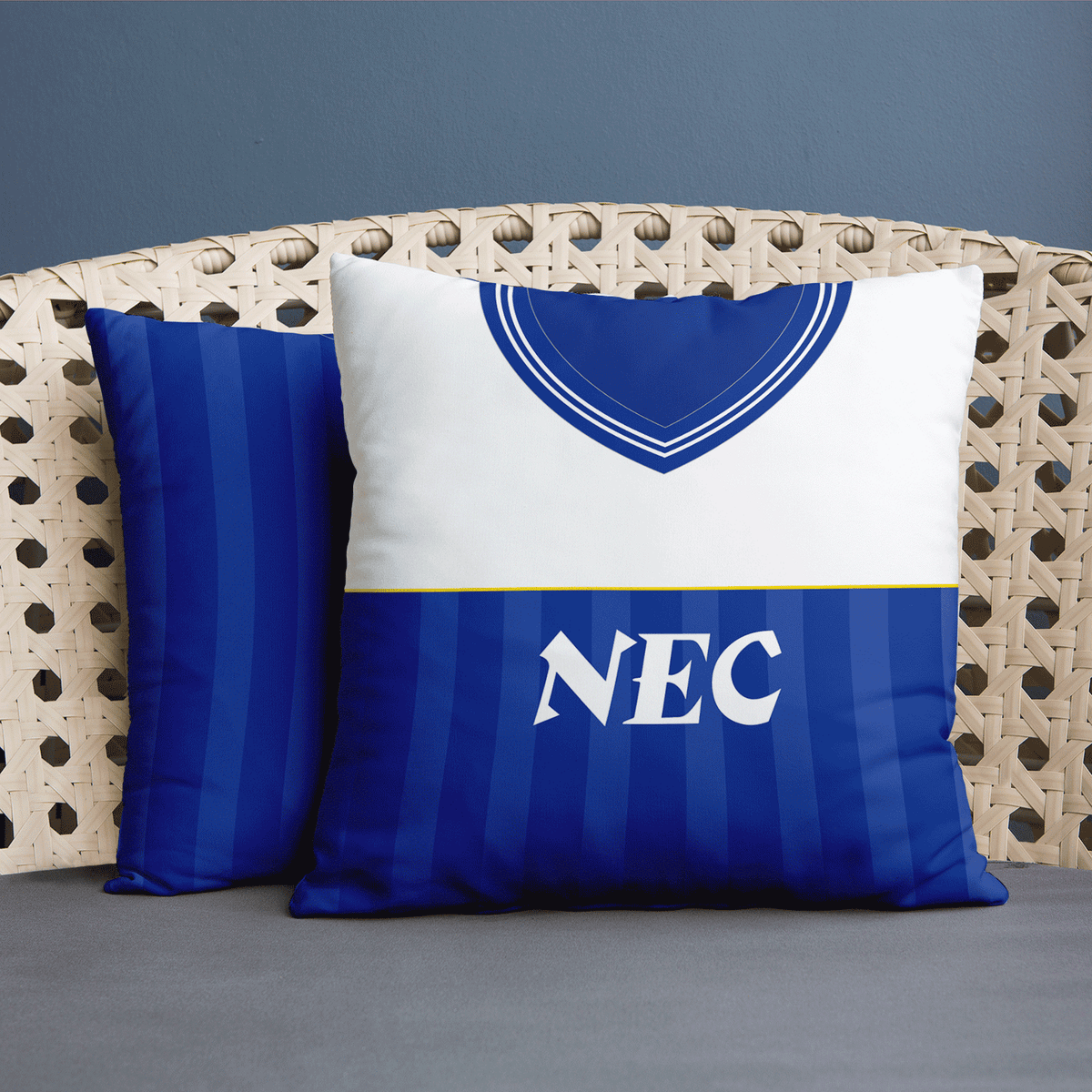 Everton - 1986 Home Shirt - 45cm or 61cm Retro Cushion