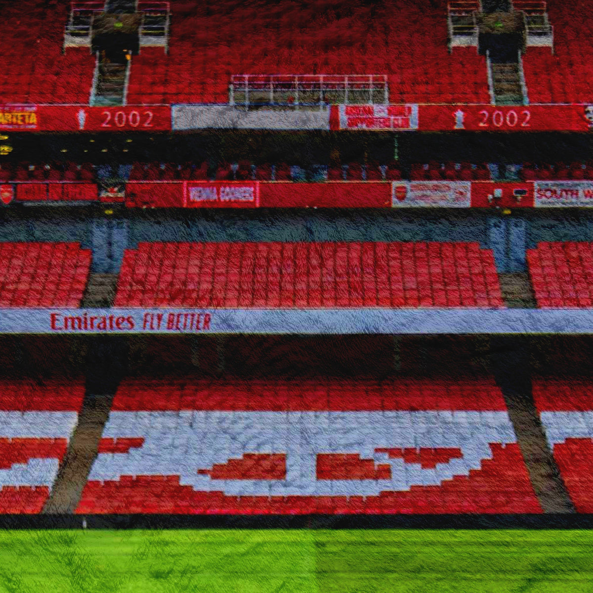 The Gooners Stadium - Fleece 150cm X 150cm