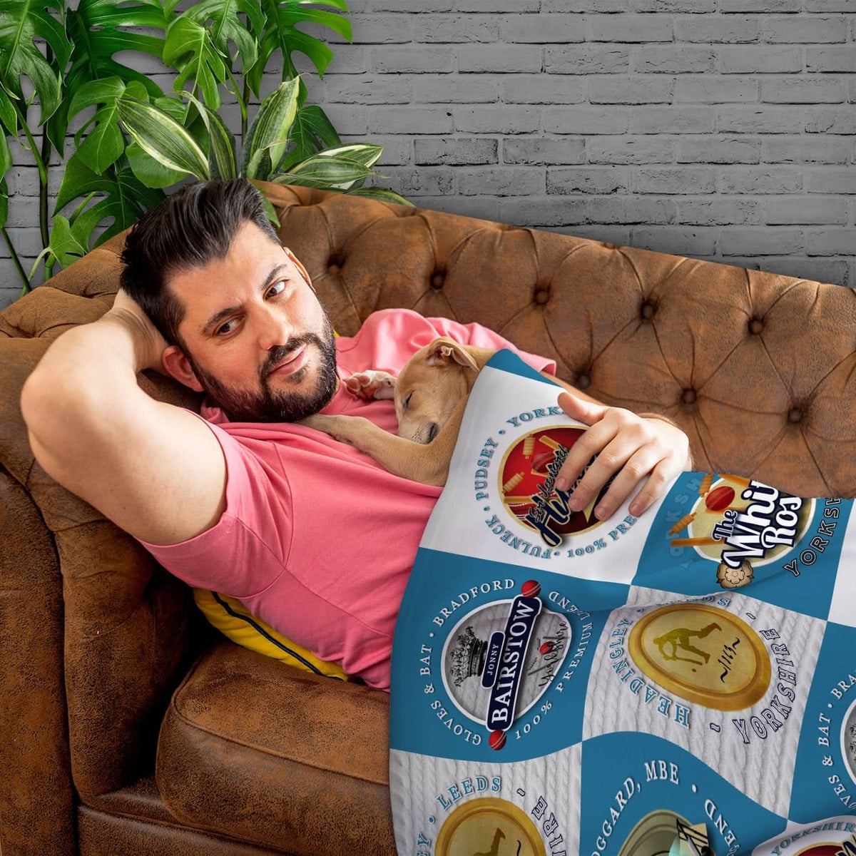 Yorkshire - Legend Collection - Fleece Blanket 150cm X 150cm