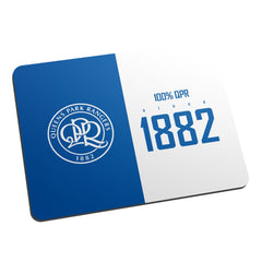 Official QPR Personalised Queens Park Rangers 100 Percent Mouse Mat